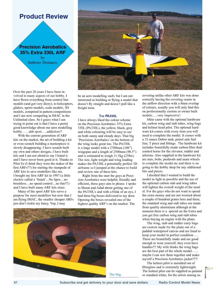 Media – Precision Aerobatics