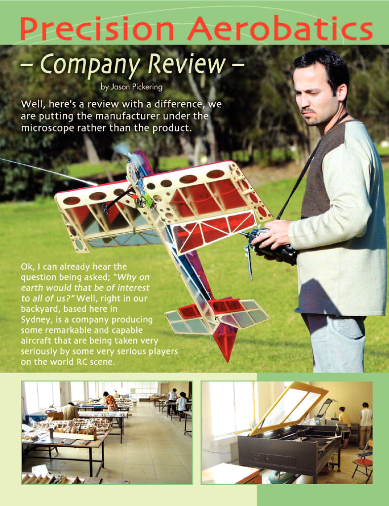 Reviews – Precision Aerobatics