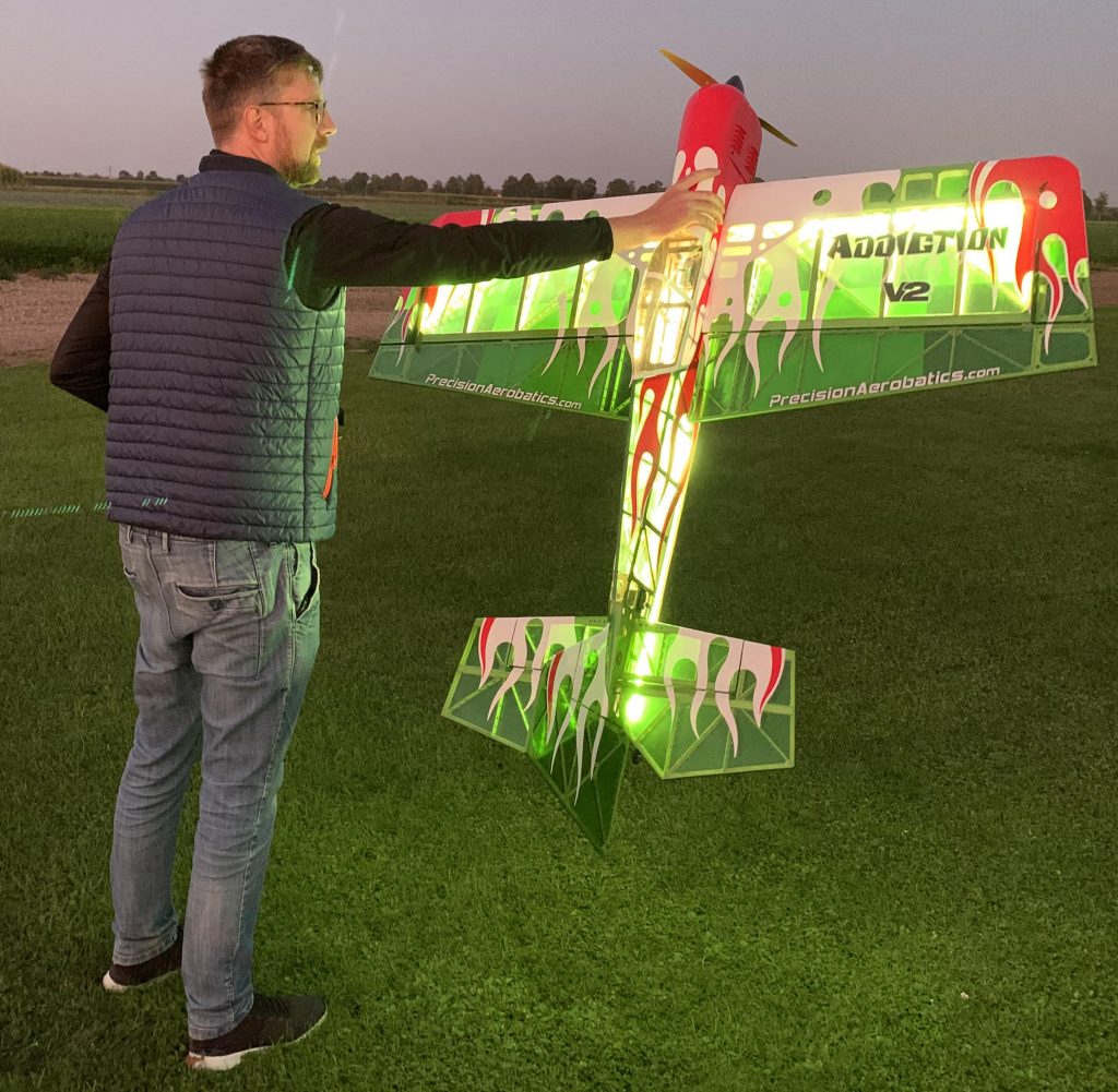 Addiction XL V3 LEDs – Precision Aerobatics R/C Model Airplanes