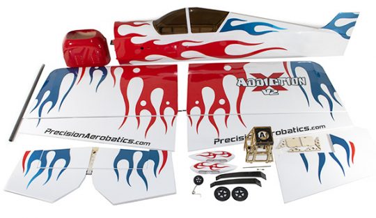 Addiction X V3 LEDs – Precision Aerobatics R/C Model Airplanes