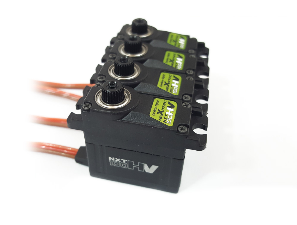 Nexatec NXT 70HV Digital Metal Gear Servo - Pack of 4 servos ...