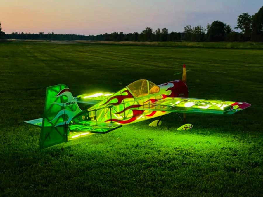 Addiction X V3 LEDs – Precision Aerobatics R/C Model Airplanes