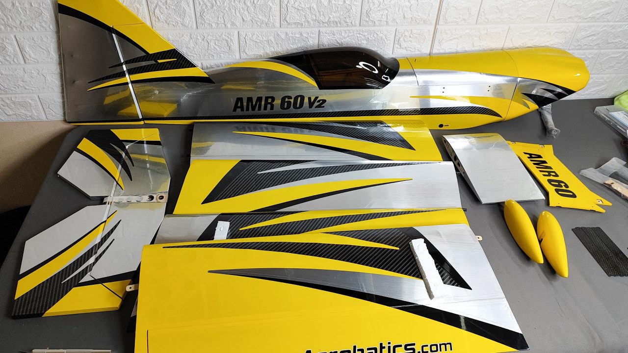 Ultimate AMR 60 R/C Biplane – Precision Aerobatics Model Airplanes