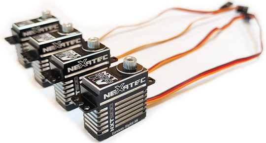 NXT-200HV digital super-torque metal case and gears servo – Precision ...